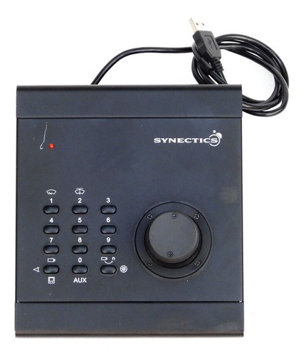 THE SYNECTICS MODEL SYN-071KB PTZ SPEED DOME INDUSTRIAL CCTV KEYBOARD ...