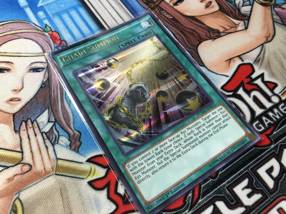 yugioh Chain Summon ultra rare 1st edition DUSA-EN011 | eBay