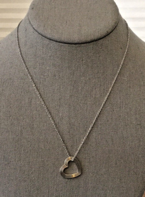 Tiffany&Co. x Menard Collaboration Heart Pendant Necklace in Sterling ...