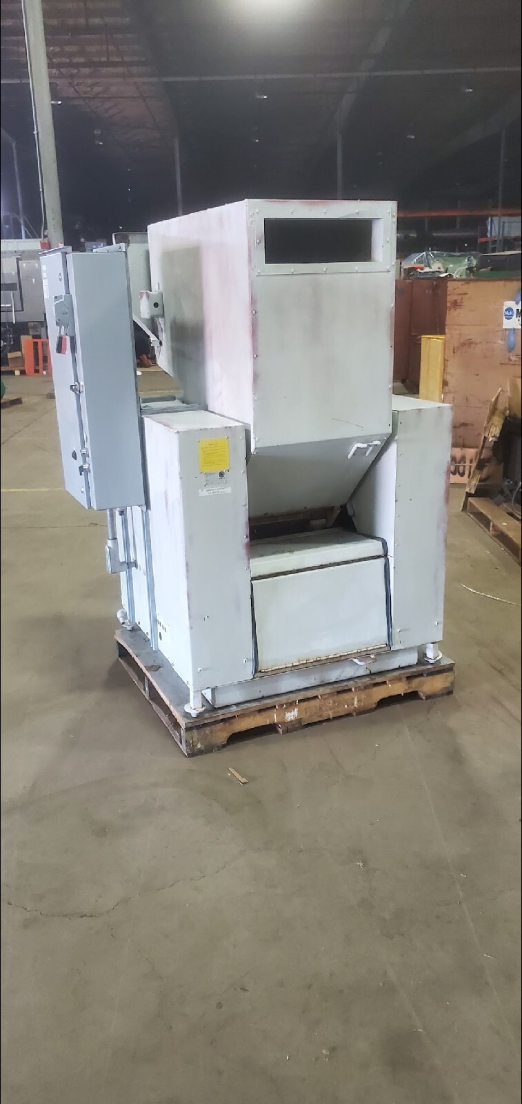 Rapid Granulator Type 1418-K 18" x 14" No. 120-1617 3 Blade Open Rotor ...