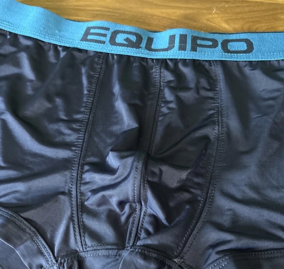 Vtg Equipo Brazilian TRUNK Brief Underwear Microfiber Stretch men L ...