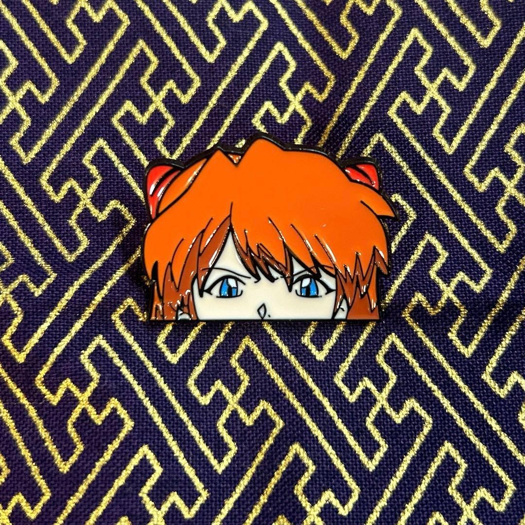 EVANGELION Asuka Pin Badge Used Collectible Rare Anime | eBay UK