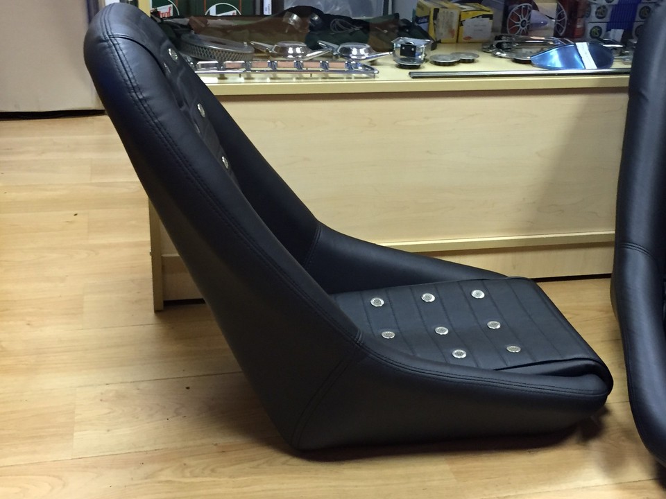 Pair Of Classic BB2 Racing Clubman Bucket Sports Seats Ideal For DATSUN ...