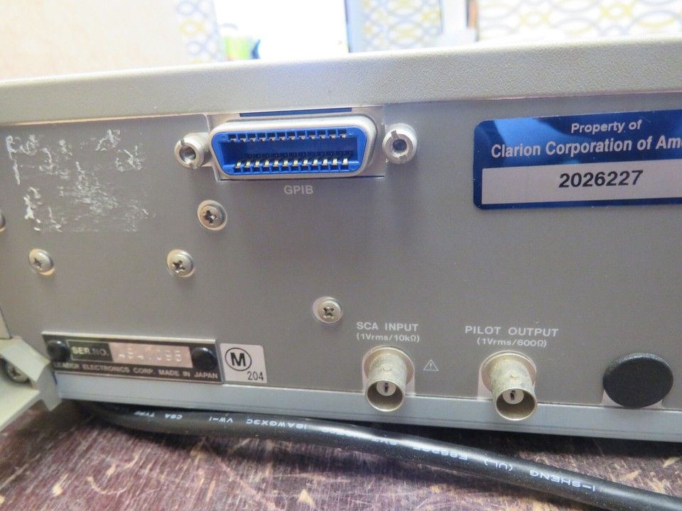 LEADER AM/FM STEREO SIGNAL GENERATOR, LG3236 | eBay