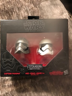 STAR WARS Collectable Titanium Series New In Box Capt Plasma & Storm ...