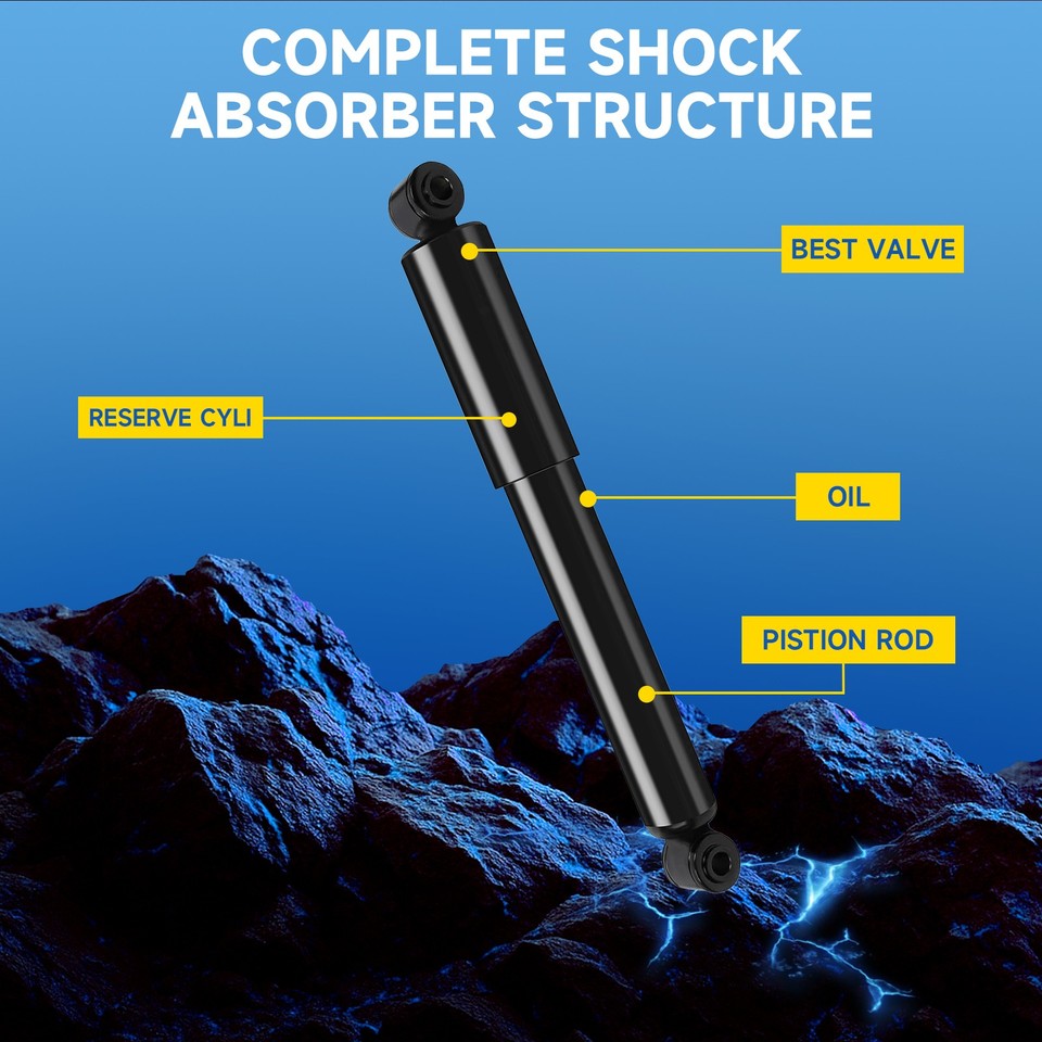 2X Rear Shock Absorbers OEM for 2003-2020 Toyota 4Runner FJ Cruiser ...