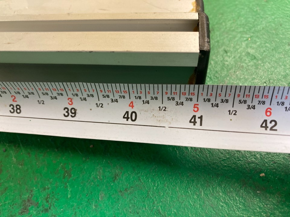 Ryobi 10" Table Saw BT3000 BT3100 Front & Back Rails for rip fence ...