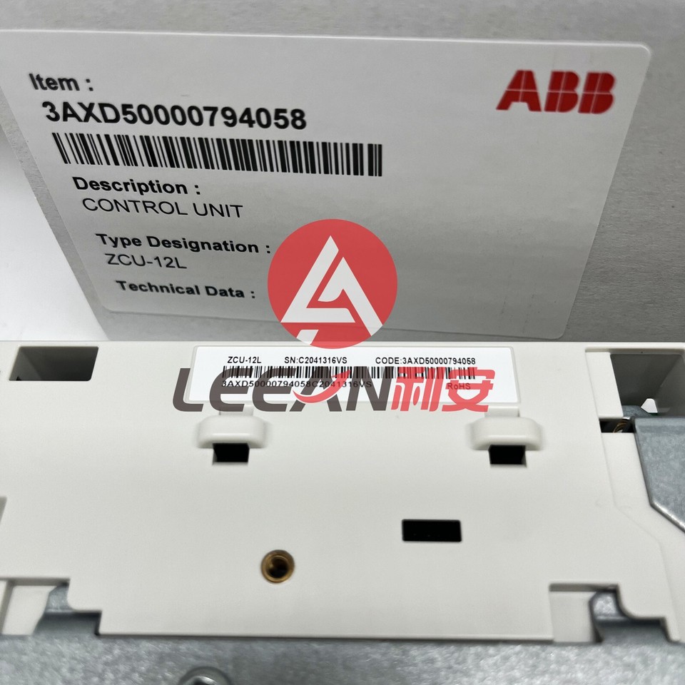 ABB Control Unit ZCU-12L 3AXD50000794058 Control I/O Board New Factory ...