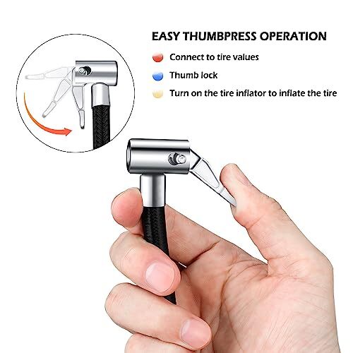 Locking Tire Inflator Chuck Extension Adapter,Air Chuck Quick Connect ...