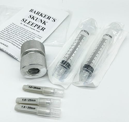 Barker's Skunk Sleeper Dispatch ADC Syringe Trapping Supplies | eBay