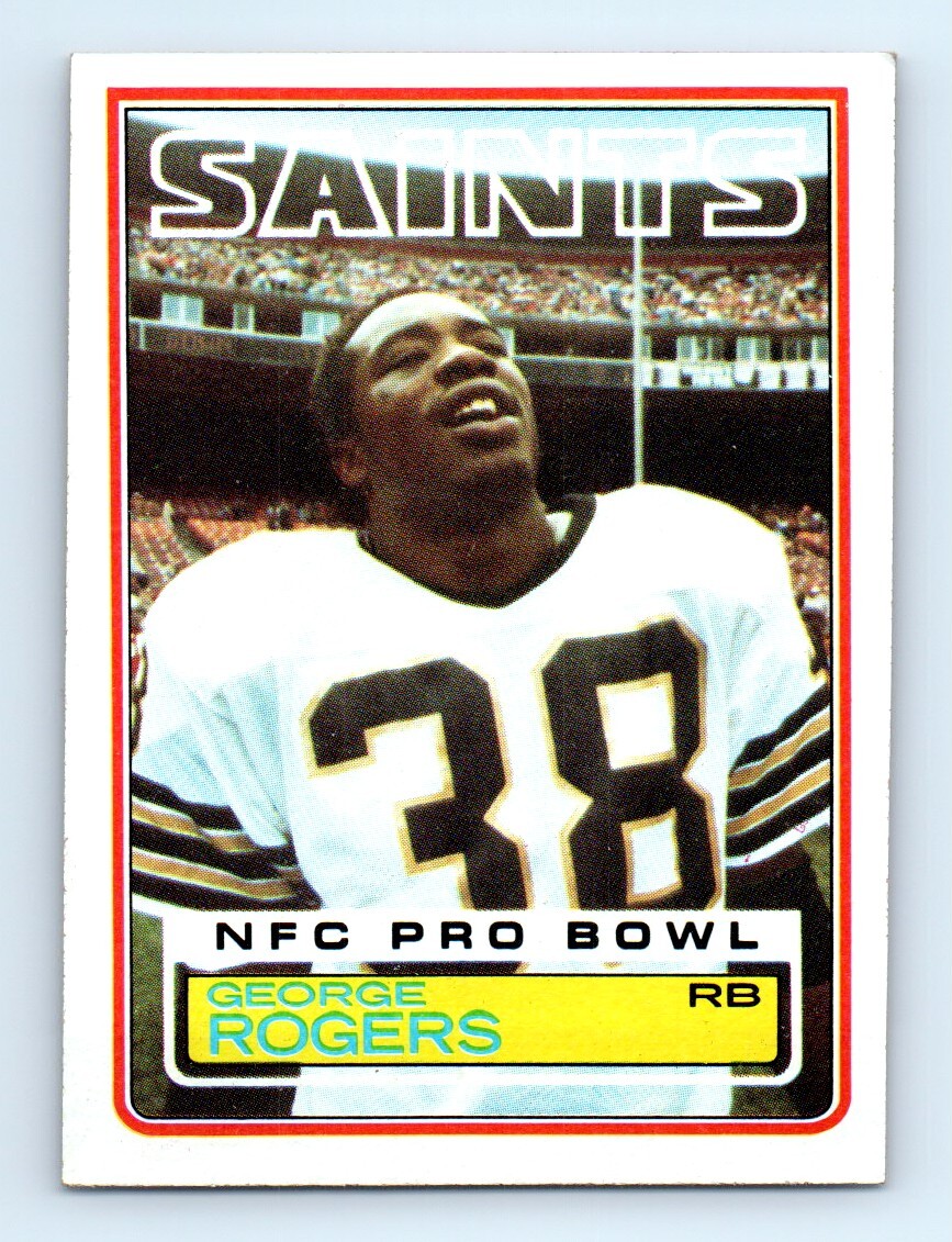 1983 Topps George Rogers New Orleans Saints #117 | eBay