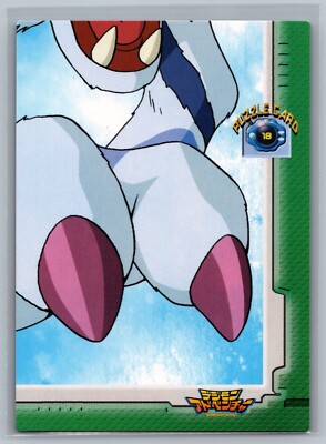 1999 Digimon Adventure Light Japanese Puzzle Card #18 Trading Card | eBay