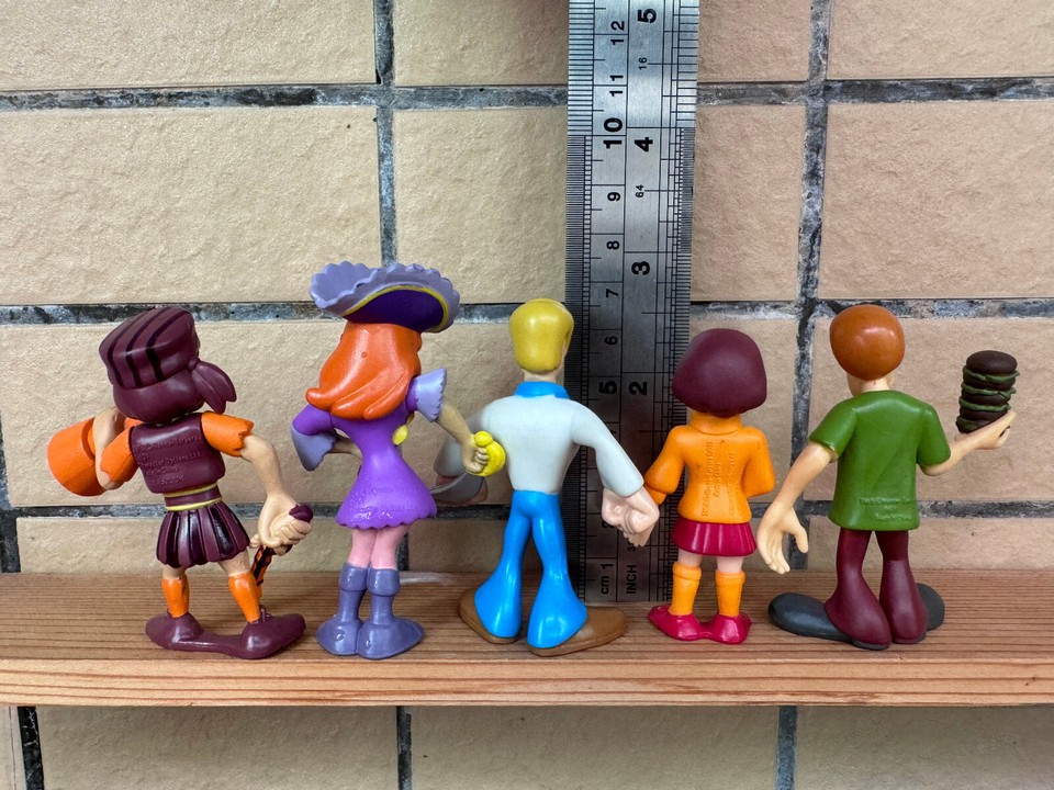 LOT 5PCS 2.5" Scooby Doo Pirate Crew Daphne Fred velma Shaggy Action ...