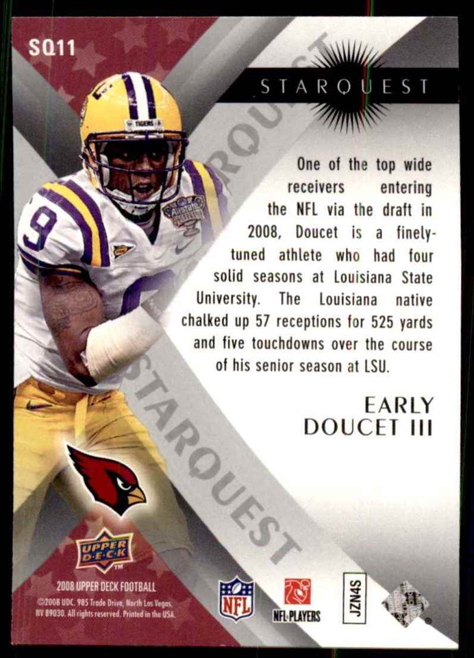 2008 Upper Deck StarQuest Silver Board Early Doucet #SQ11 | eBay