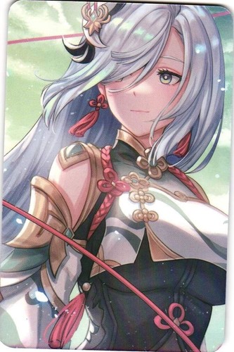 SHENHE SHEN HE Genshin Impact Goddess Story ACG Anime Waifu Custom Card ...