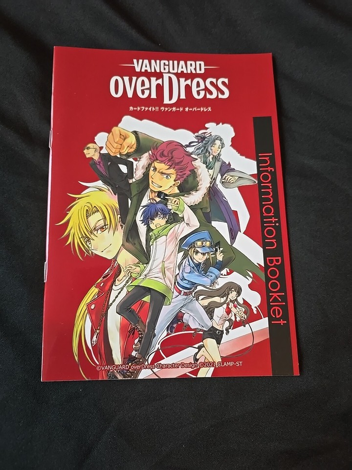 Cardfight Vanguard: Overdress Starter Promo Kit 3 Posters, 2 card sets ...