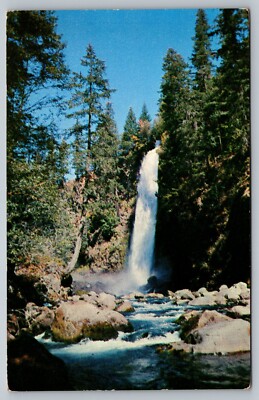 Postcard Mill Creek Falls Southern Oregon Rogue River Waterfall River ...