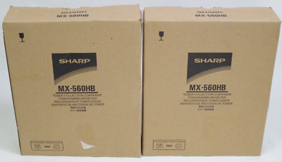 Lot of 2 Sharp MX560HB Waste Toner Containers MX-M364N/MX-M565N | eBay