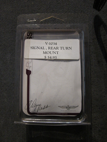V-1034 ARLEN NESS NOS OEM VICTORY REAR TURN SIGNAL MOUNT | eBay