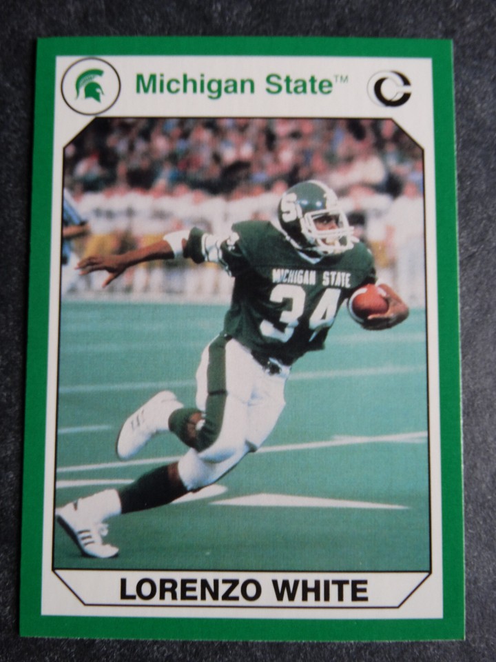 1990 Collegiate Collection Michigan State Football Card Complete Your ...