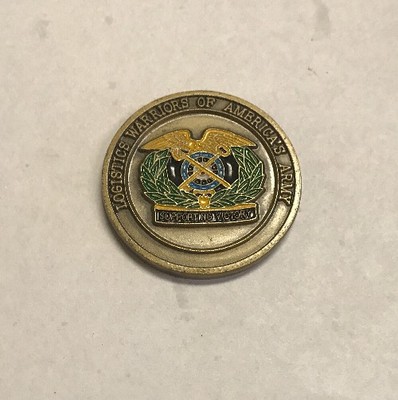 Logistics Warriors Of America's Army Sustaining Soldiers Challenge Coin ...