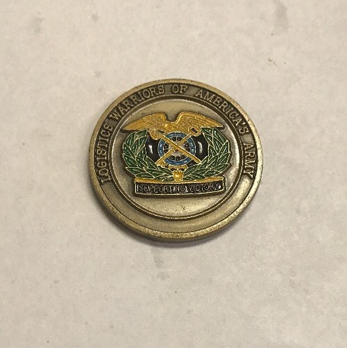 Logistics Warriors Of America's Army Sustaining Soldiers Challenge Coin ...