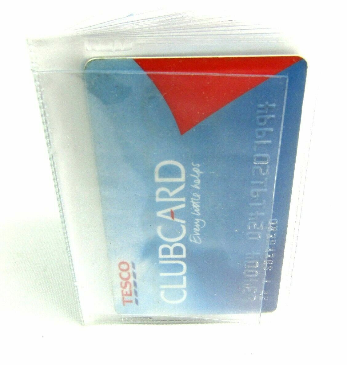 New Replacement Credit Card Holder Plastic Sleeves Inserts Wallet ...