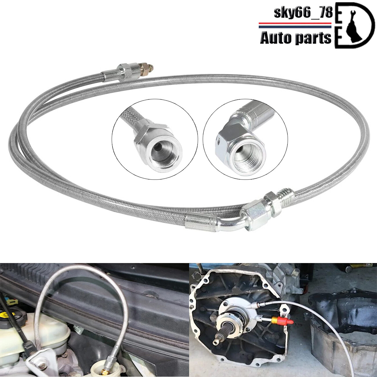 Remote Clutch Speed Bleeder Line for 2005-2013 Corvette C6, 2014+ C7 ...