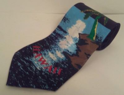 Hawaii Beach Palm tree Ocean Island Necktie By Bal Hae Co | eBay