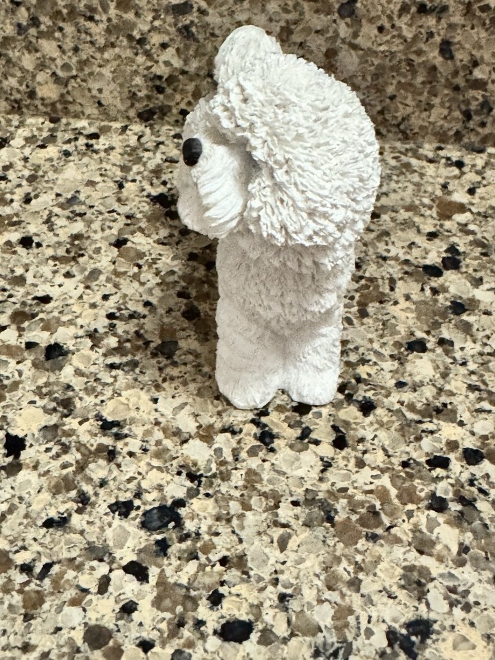 Vintage SANDICAST Standing Bichon Frise 3.5" Tall | eBay