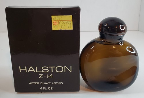 HALSTON Z-14 Men After Shave Lotion 4oz RARE VINTAGE New In Box | eBay