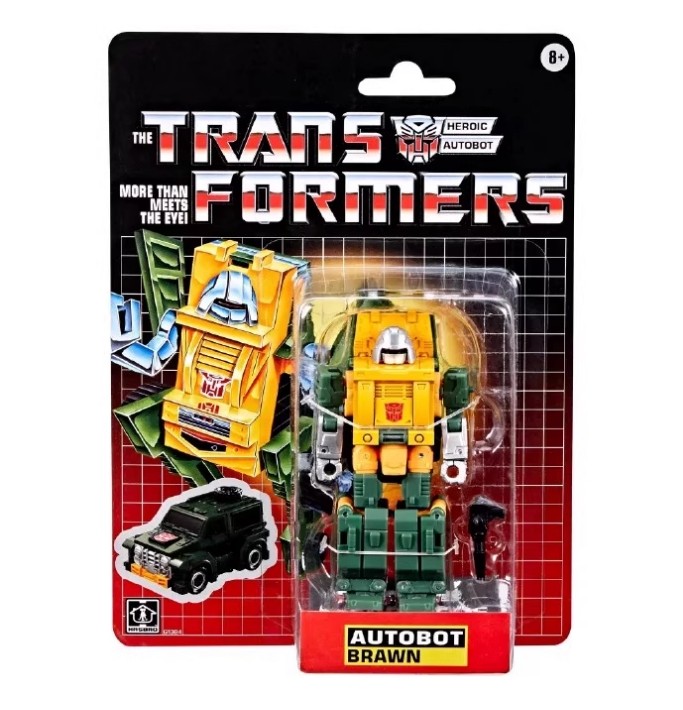 New Transformers Brawn Autobot Heroic G1 Hasbro Deluxe Action Figure ...