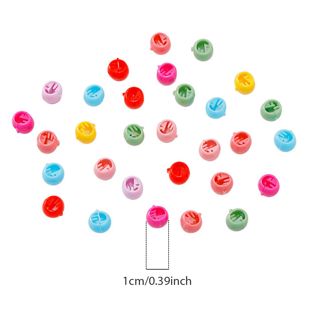 200pcs Grip Jaw Mini Hair Claw Headwear Accessories Candy Color Round ...
