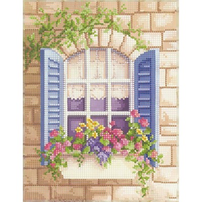 DIY Full Bead embroidery kit Window to London Bead needlepoint Bead stitching | eBay