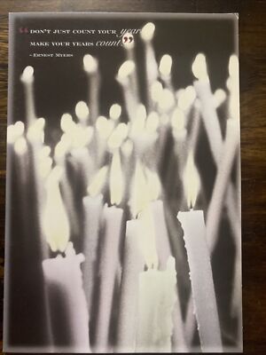 Premium Birthday Greeting Card - Make The Years Count | eBay Australia