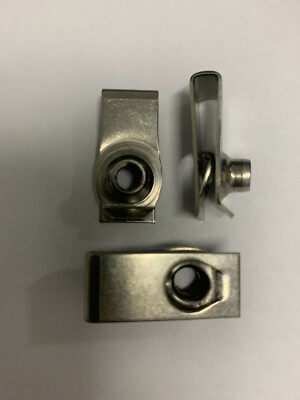 SPEED NUT M6 SHORT CAPTIVE NUT STAINLESS U-NUT 20PCS | eBay