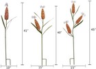 Metal Autumn Harvest Corn Stalk Decoration Decorative Yard Lawn Garden ...