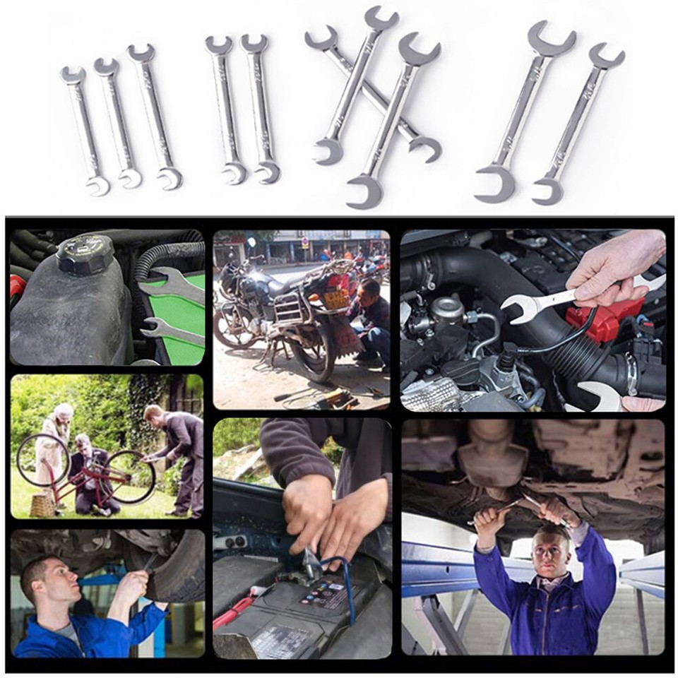 4m-11mm 10pcs Mini Spanners Model Makers Mini Small Combinationwrench ...