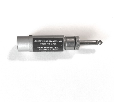 Shure A95A Vintage Line Matching Audio Transformer with Adapter- Tested ...