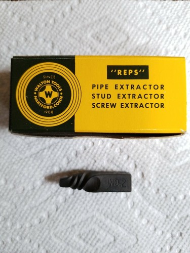 WALTON #2 REPS PIPE ,STUD & SCREW EXTRACTOR *NEW* | eBay