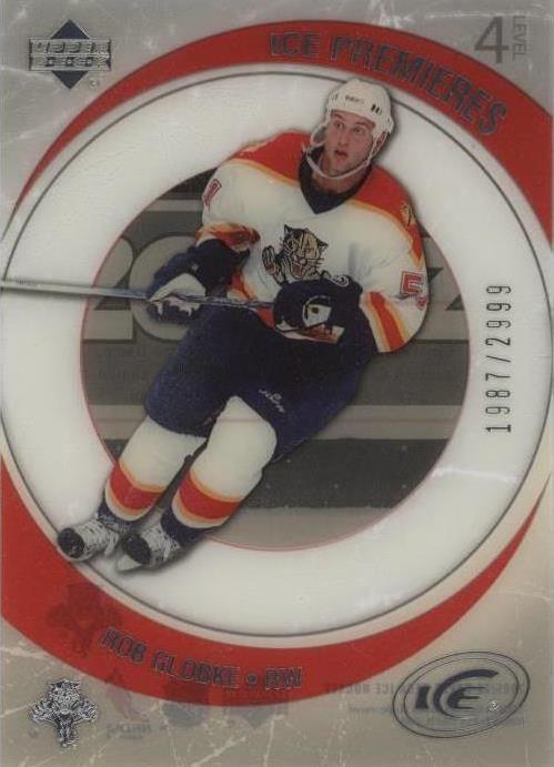 2005-06 Upper Deck Ice - Ice Premieres Rob Globke #248 /2999 (RC) for ...