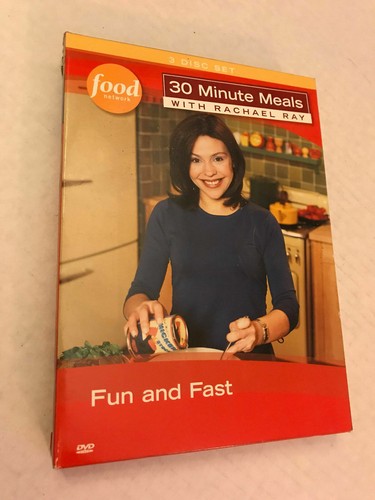 RACHAEL RAY FUN AND FAST 30 MINUTE MEALS 3 DISC BOX SET FOOD NETWORK ...