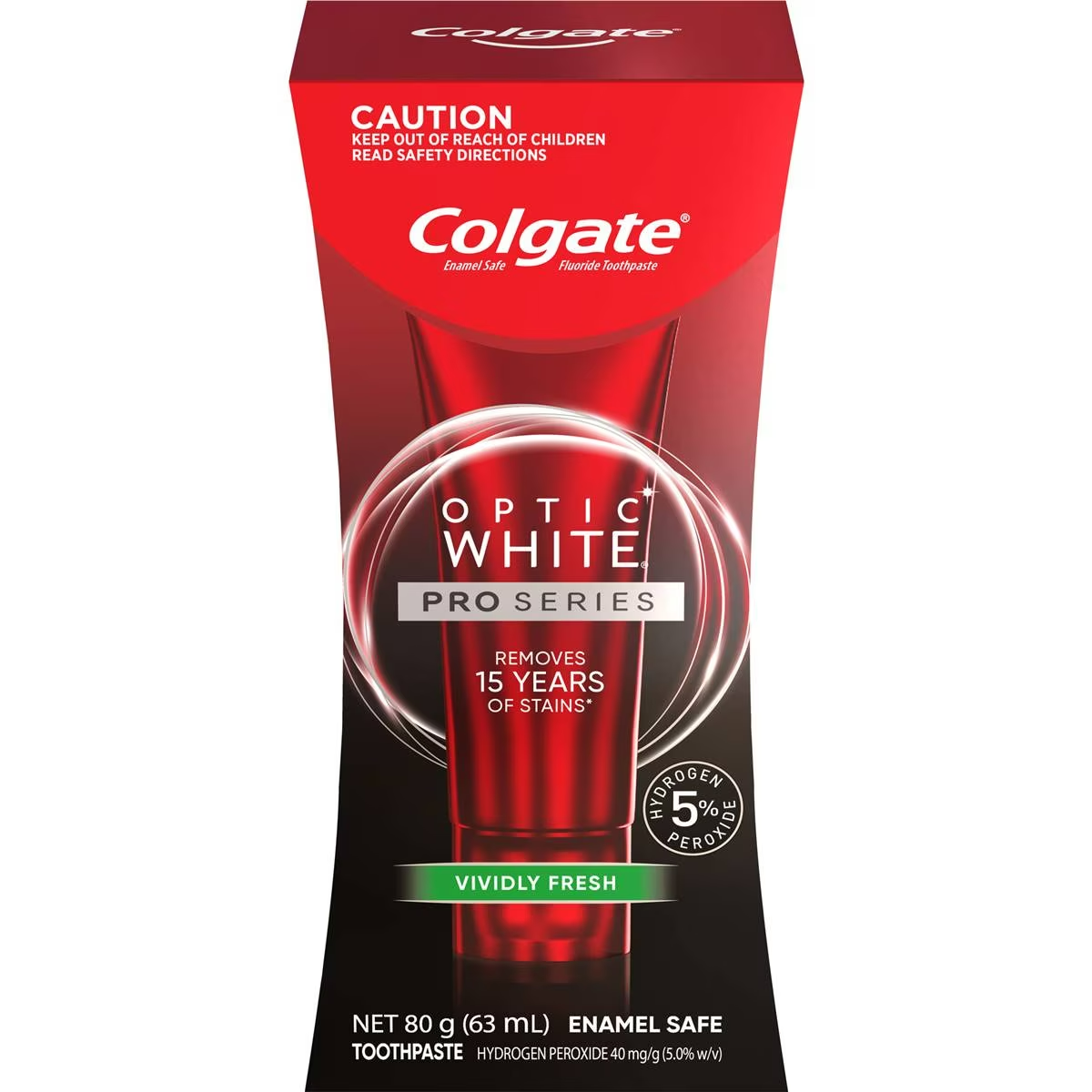 Colgate Optic White Toothpaste Art