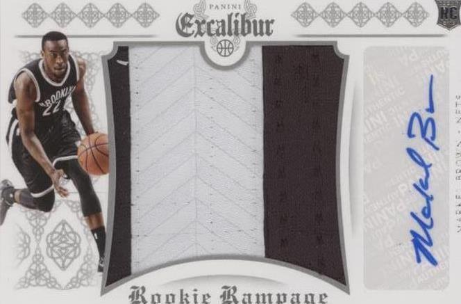 2014-15 Panini Excalibur - Rookie Rampage Jumbo Markel Brown #4 (AU ...