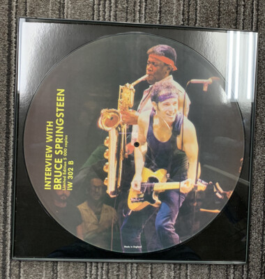 Interview With Bruce Springsteen Picture Disc Framed | eBay