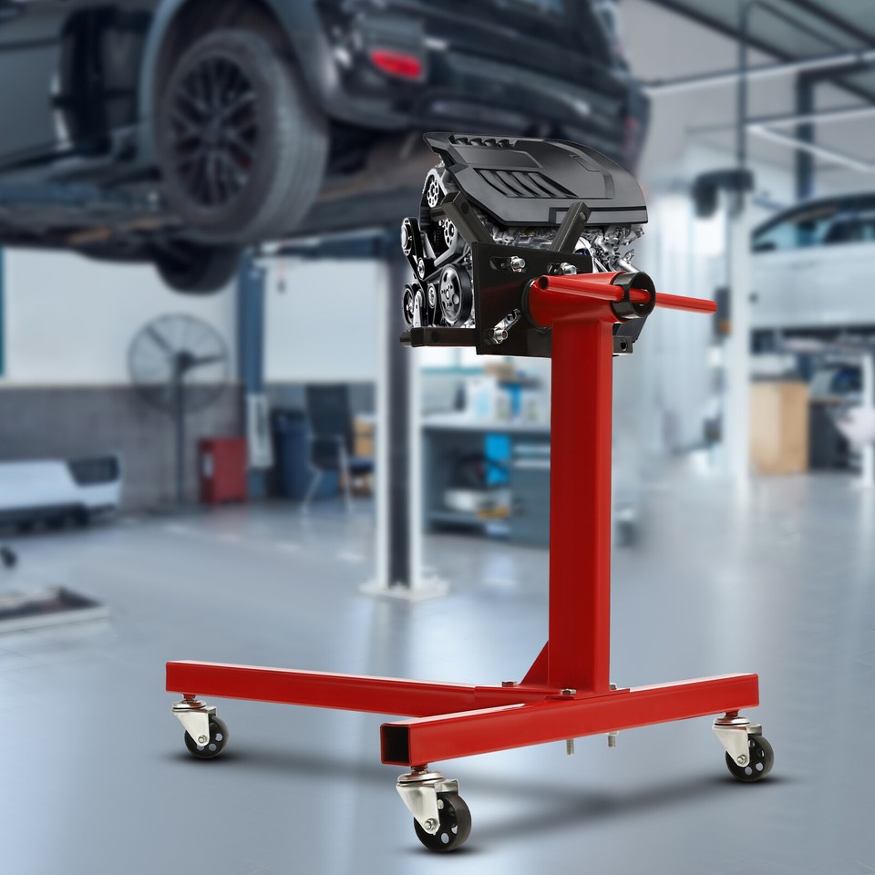 2000 LBS Folding Engine Stand Vehicle Engine Block Stand 360 Degree ...