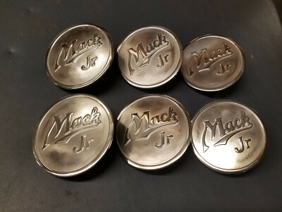 Mack Jr. Hubcap Medallions Emblems for 1936 - 38 Vintage Pickup Trucks ...