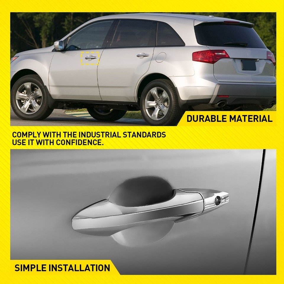 Exterior Door Handle For 2007-2013 Acura MDX Front Driver Side Chrome ...