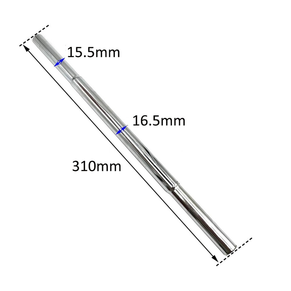5PCS Premium Stainless Steel Golf Shaft Iron Extender 12.2" .0.580"/ 0. ...