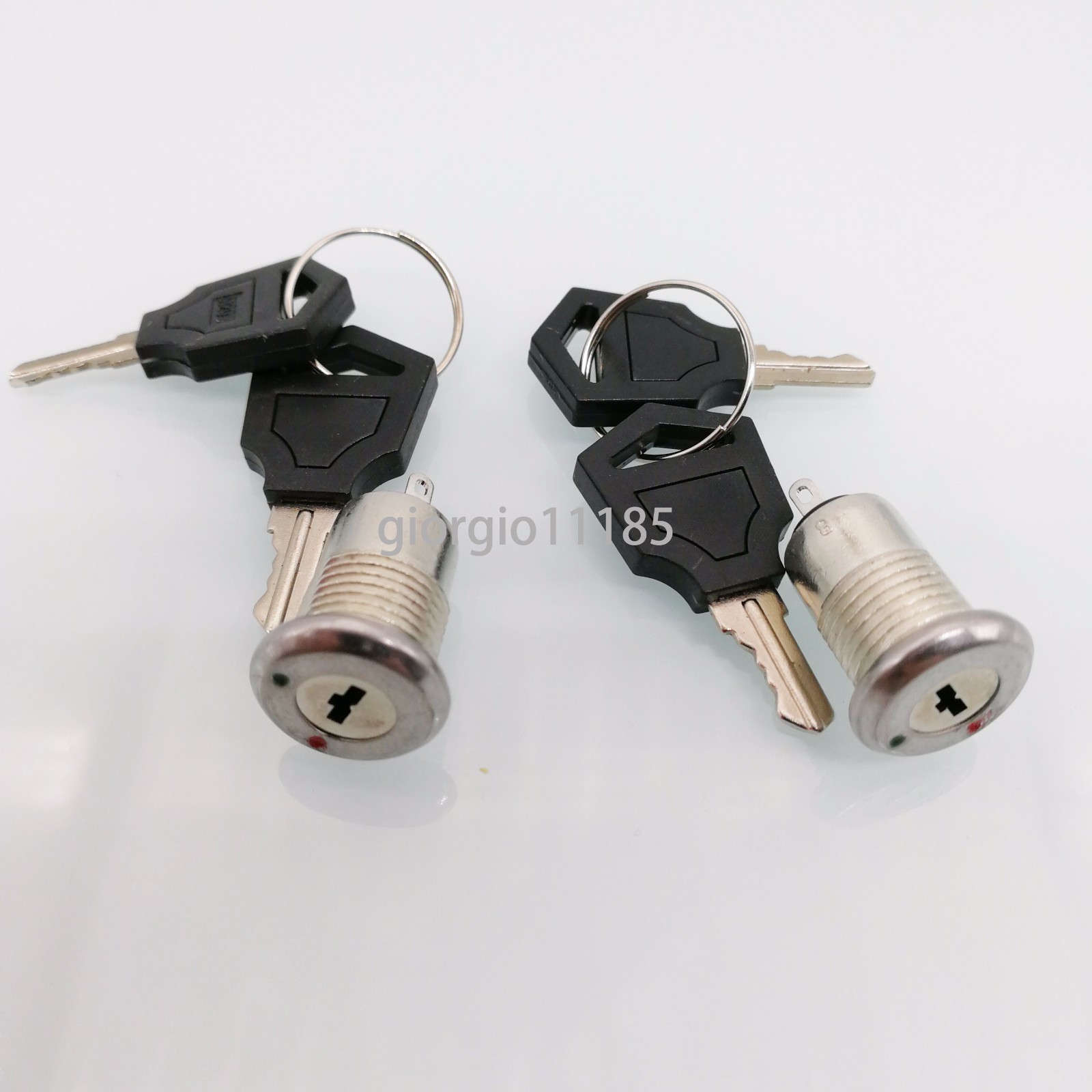 US Stock 2pcs Key Switch ON/OFF Lock Switch Two Keys Ignition Function ...